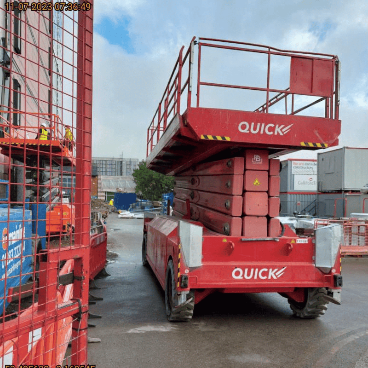 Used PB Lift TOP24 S270-24D Scissor Lift – Quick Reach